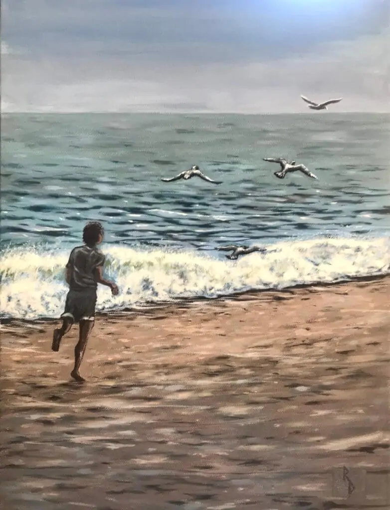 Encouraging Flight - Rich Dye Art