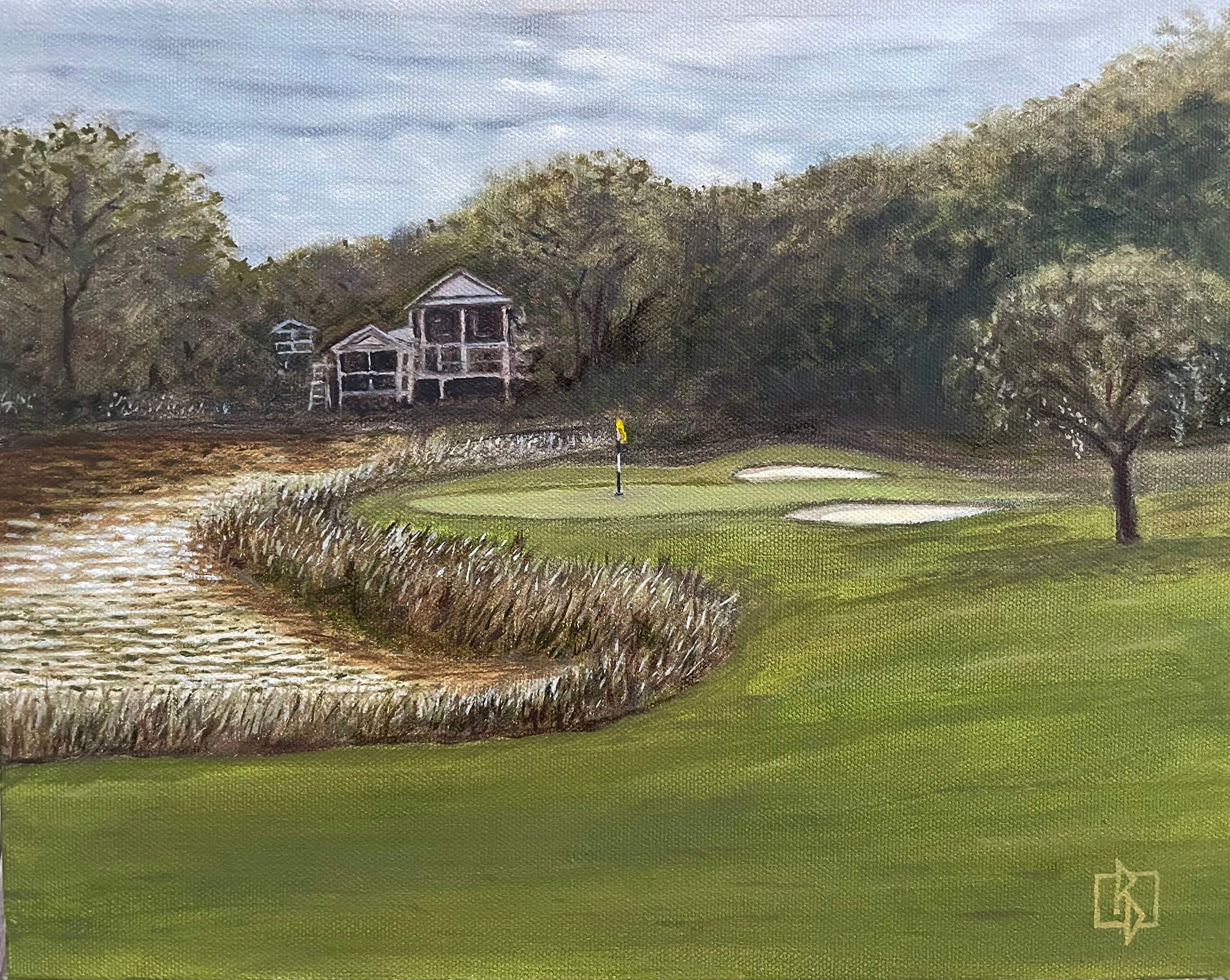 Rivertowne Country Club #14 - Rich Dye Art